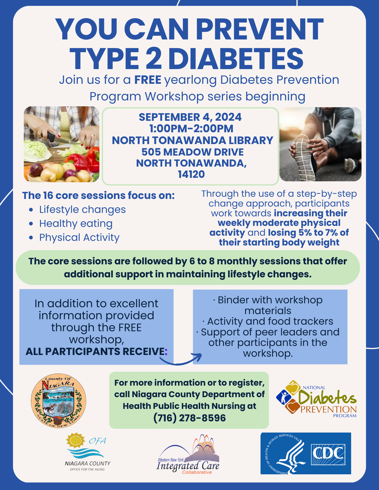Niagara County Department of Health Offers Free Diabetes Prevention ...