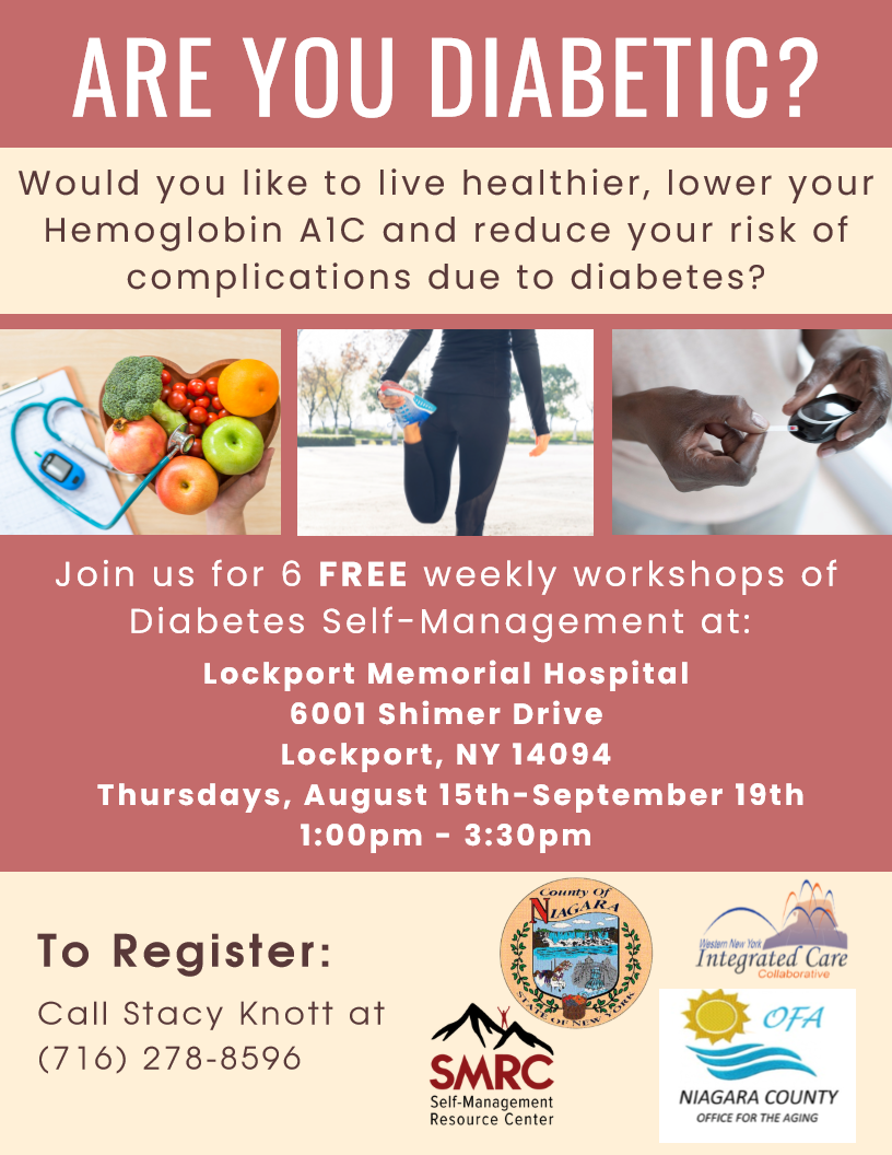 Niagara County Department of Health Offers a Free Diabetes Self ...
