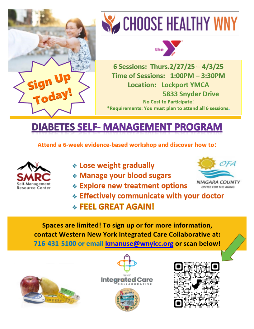 Niagara County Department of Health Offers a Free Diabetes Self ...