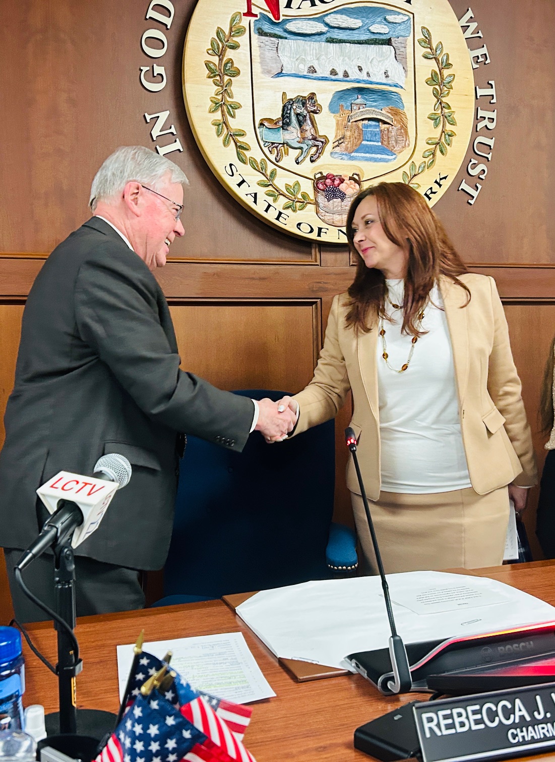 Niagara County Legislature Elects Leaders at Annual Reorganization Meeting