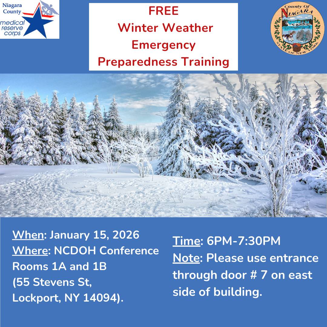 Niagara County Department of Health Offers Winter Weather Emergency ...
